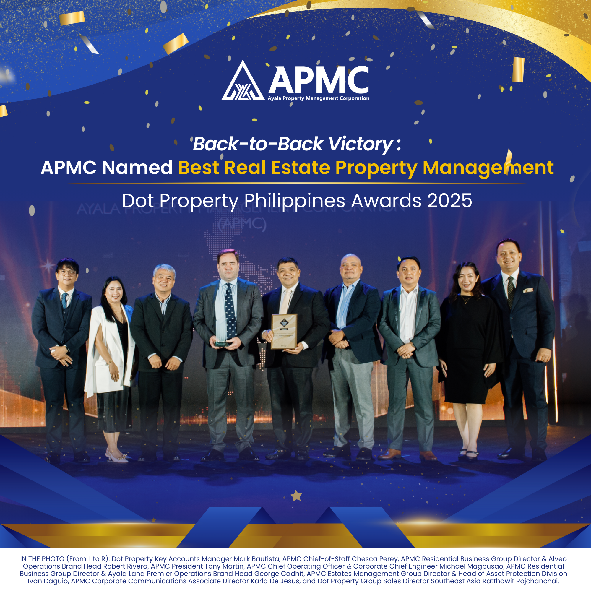 Back-to-Back Victory : APMC Named Best Real Estate Property Management ...